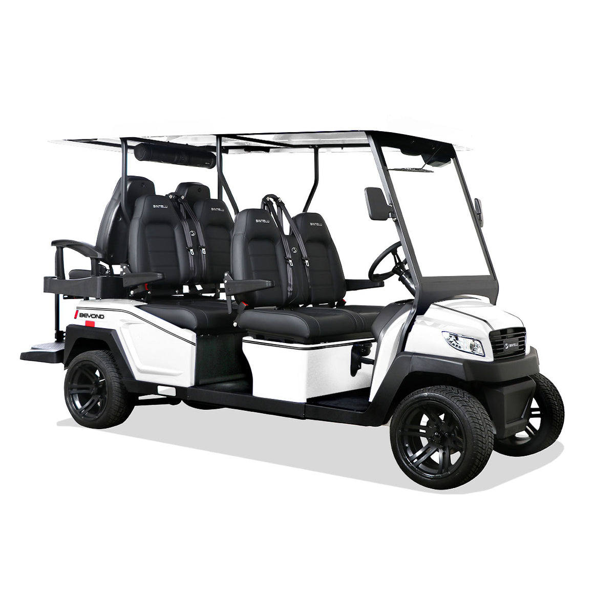 2025 Bintelli Beyond 6 Passenger Golf Cart w/ Lithium Battery & Touchs ...