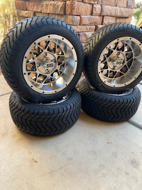 Custom Golf Cart Tire and Wheel Combos – The Golf Cart Farm