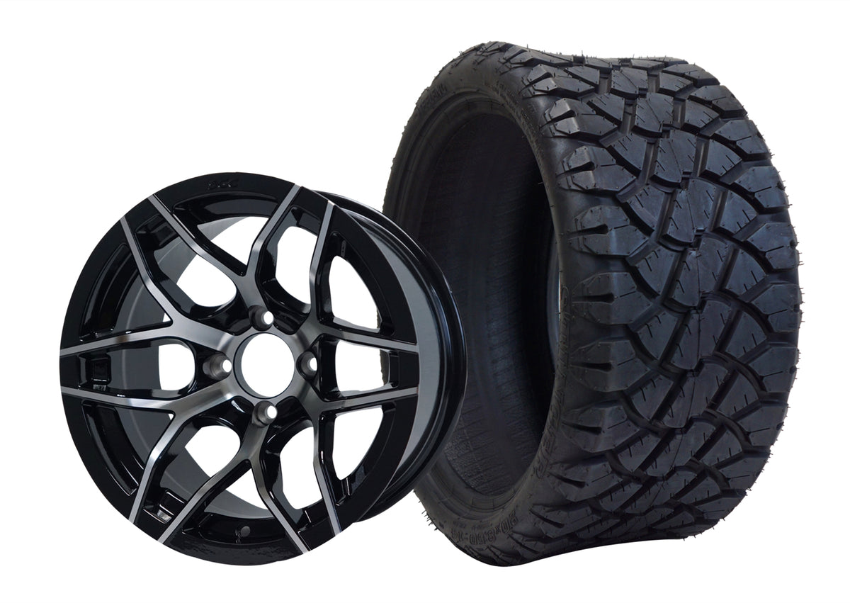 14" Rally Wheels & Tire Combo – The Golf Cart Farm